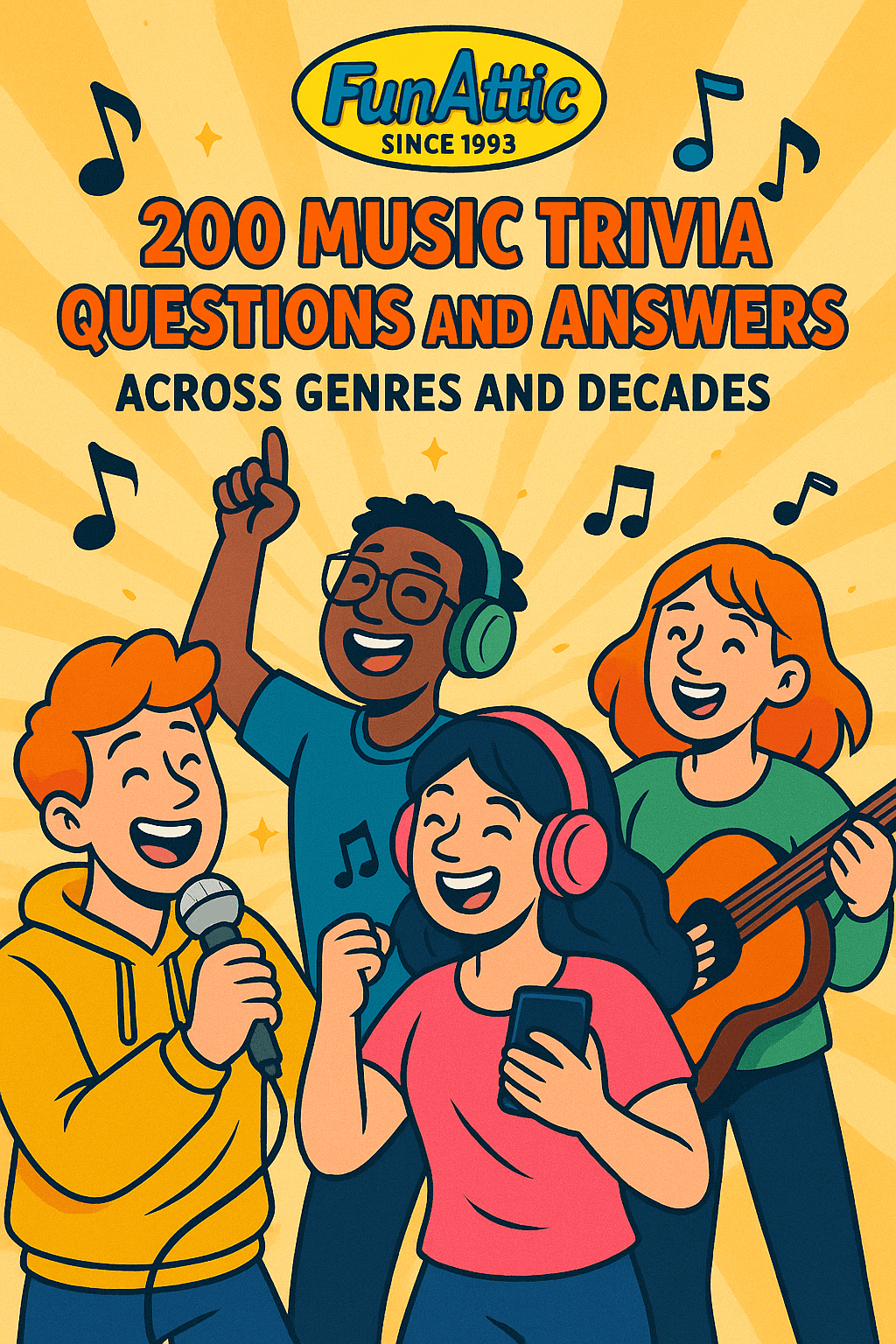 200 Music Trivia Questions and Answers Across Genres and Decades ...