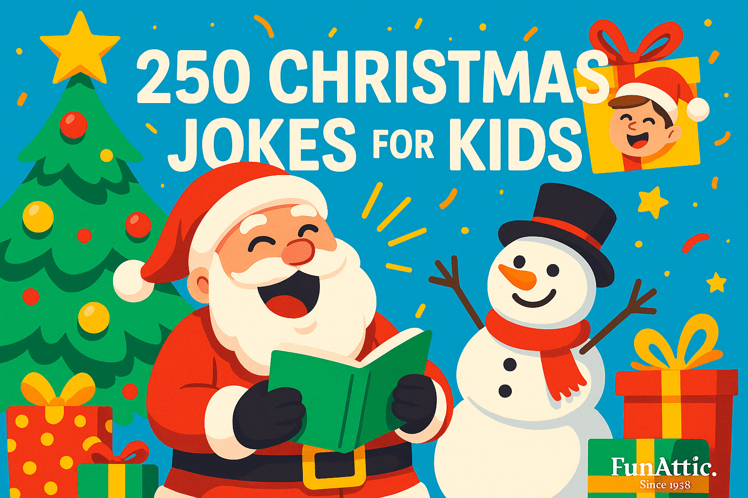 250 Christmas Jokes for Kids That Spark Holiday Giggles - FunAttic ...