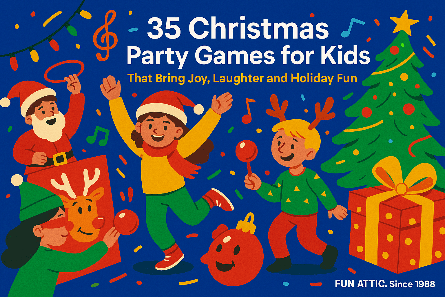 35 Christmas Party Games for Kids That Bring Joy, Laughter and Holiday ...