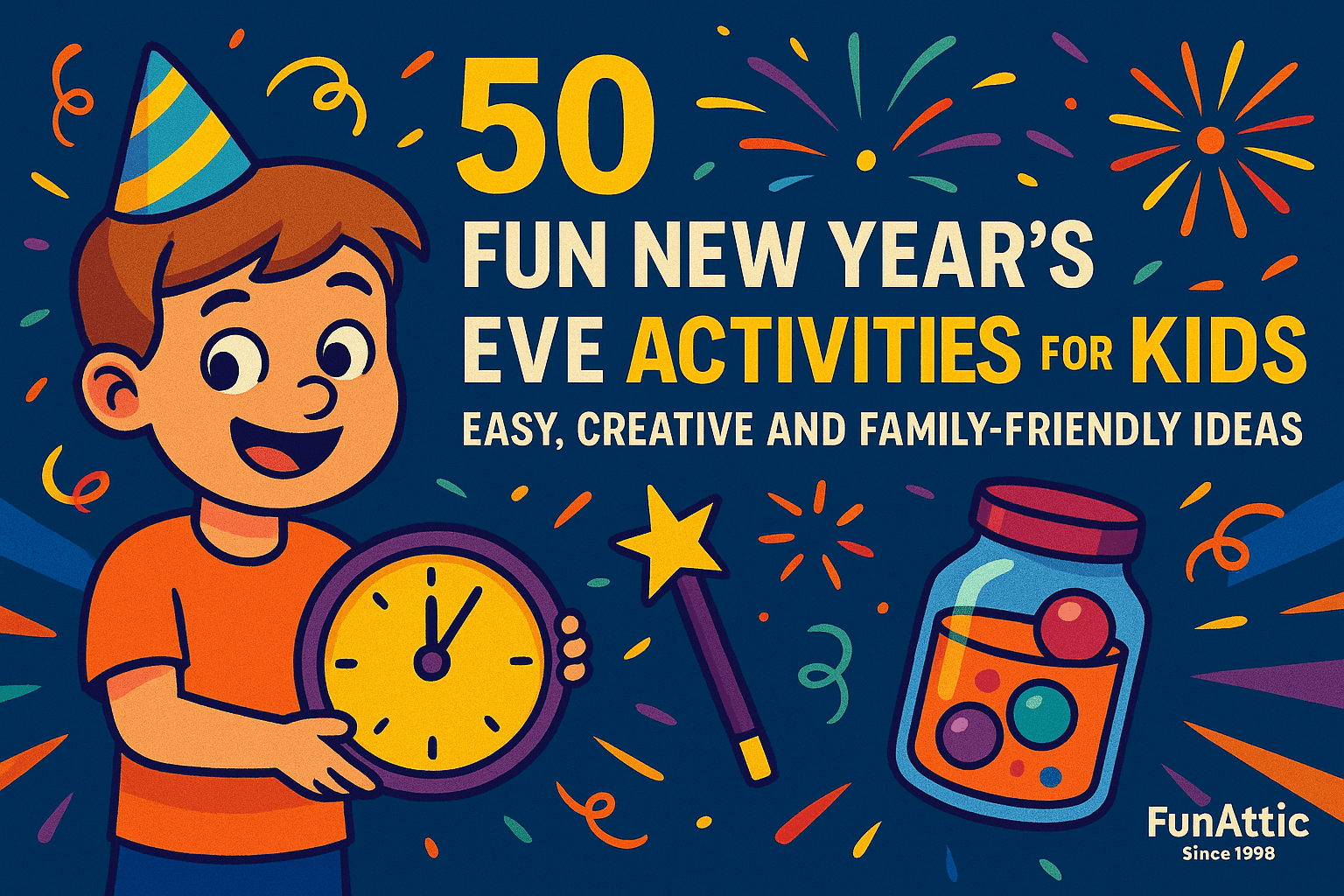 50 New Year’s Eve Activities for Kids That’ll Beat the Bedtime ...