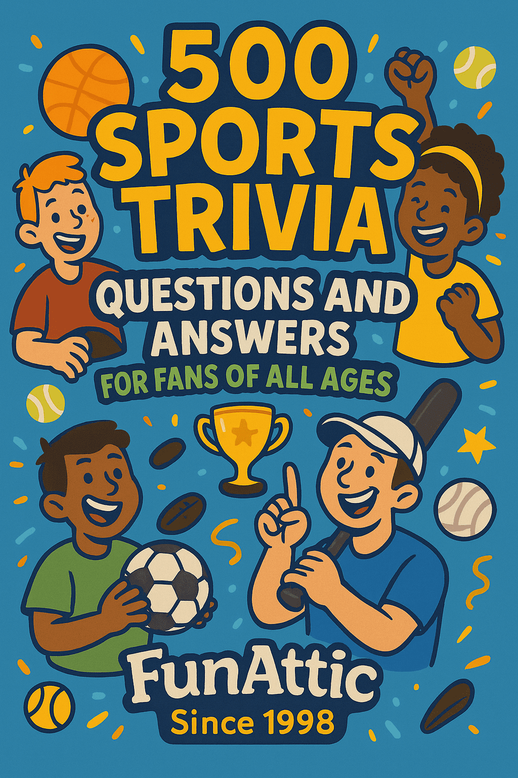 500 Sports Trivia Questions and Answers for Fans of All Ages - FunAttic ...