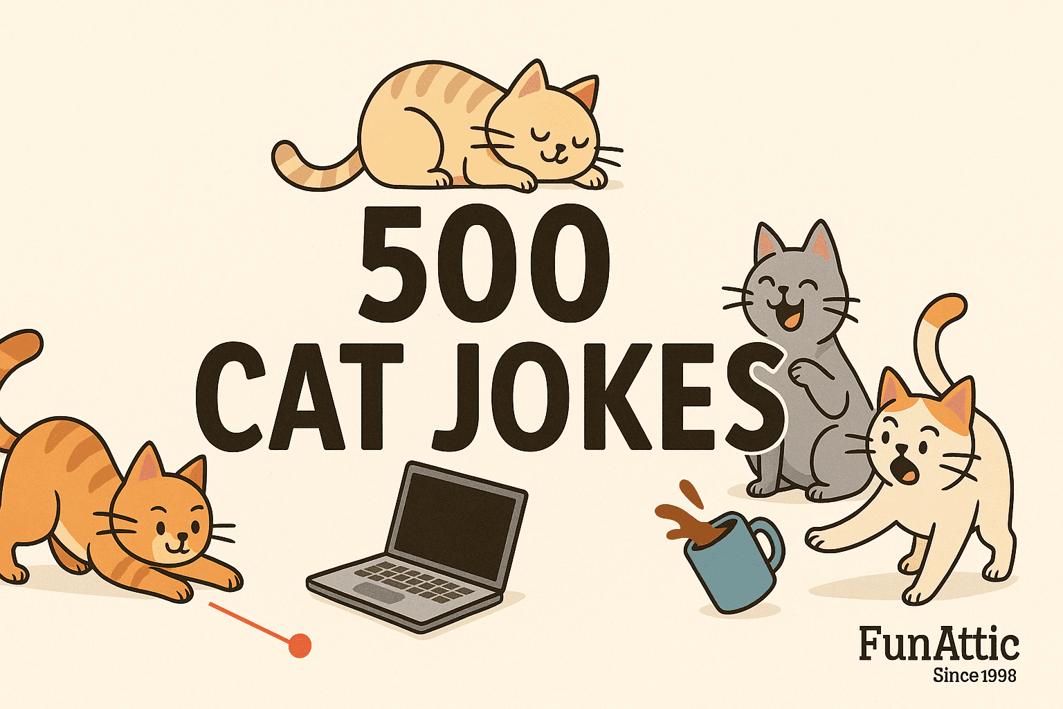 500 Cat Jokes That Are Totally Pawsome - FunAttic – Spreading Fun Since ...