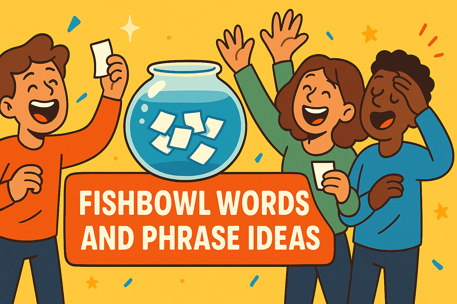 300+ Fishbowl Words and Phrase Ideas - FunAttic – Spreading Fun Since 1998