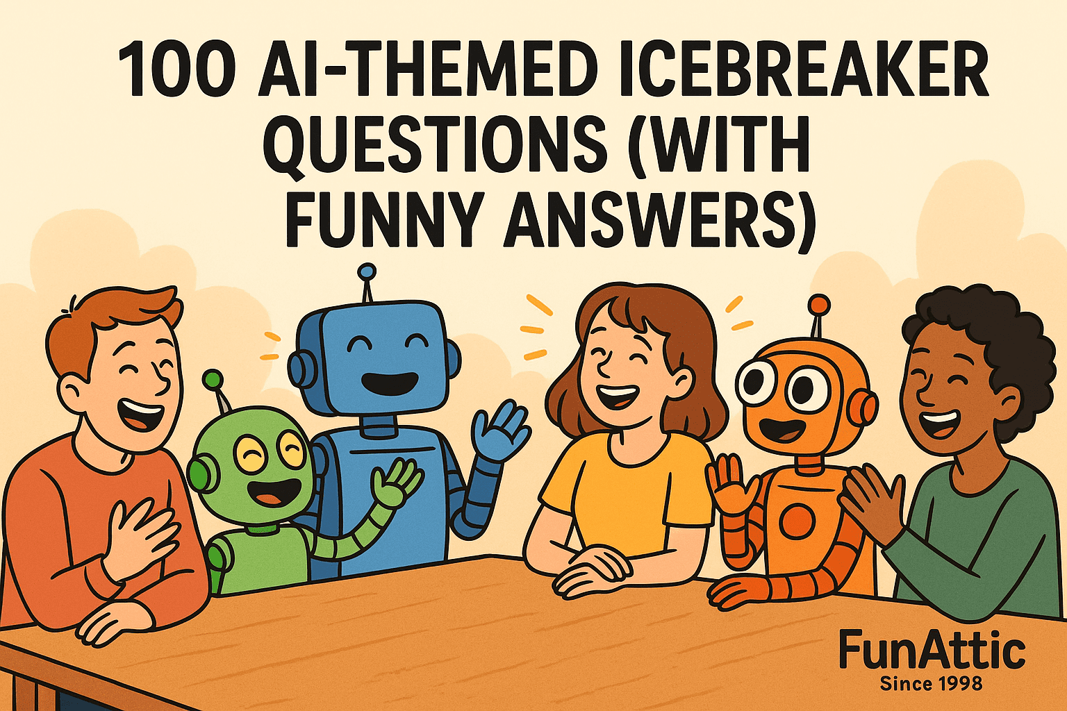 100 AI-Themed Icebreaker Questions (with Funny Answers) - FunAttic ...