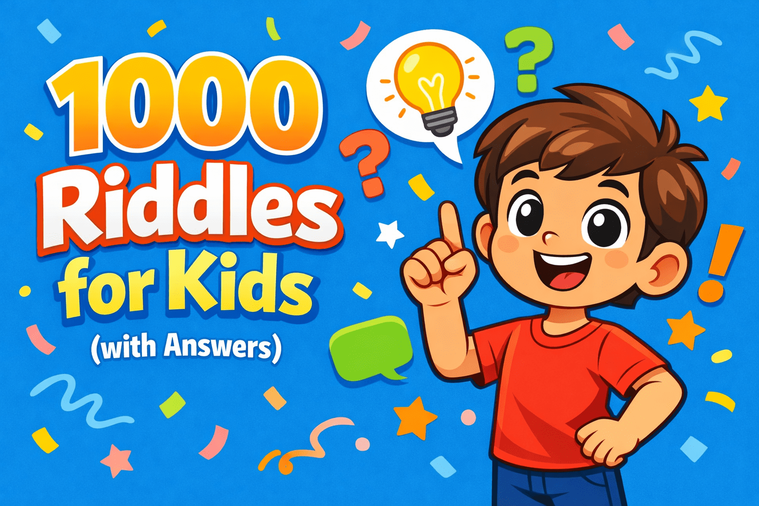 1000 Riddles for Kids That Are Fun, Clever, and Totally Giggle-Worthy ...