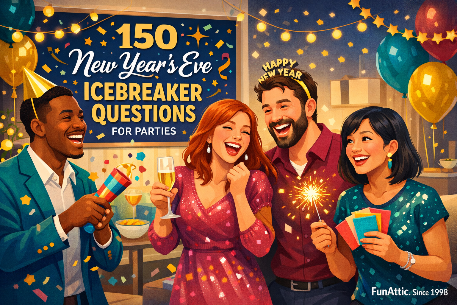 150 New Year’s Eve Icebreaker Questions for Parties That Get Everyone ...