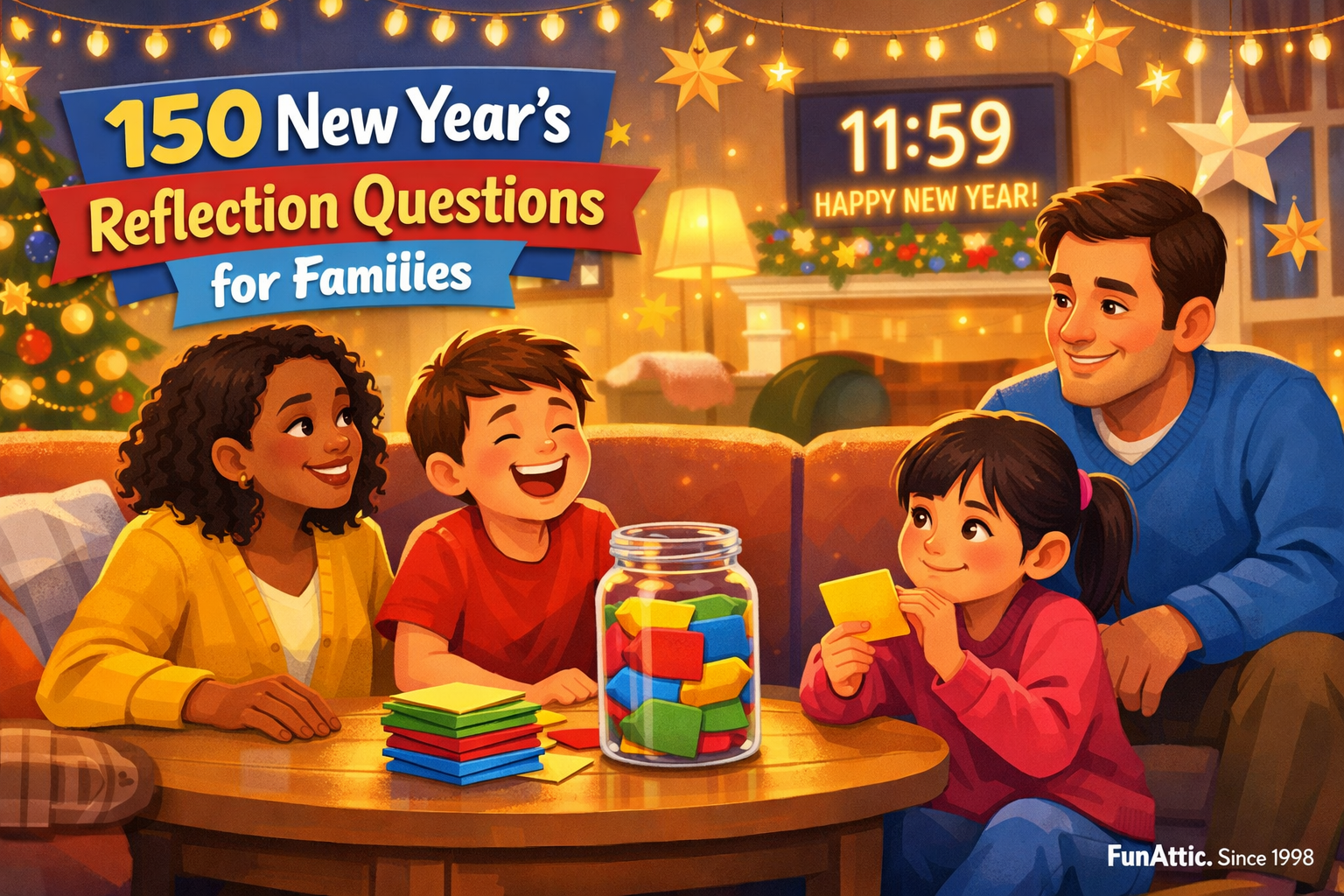 150 New Year’s Reflection Questions for Families to Laugh, Remember ...