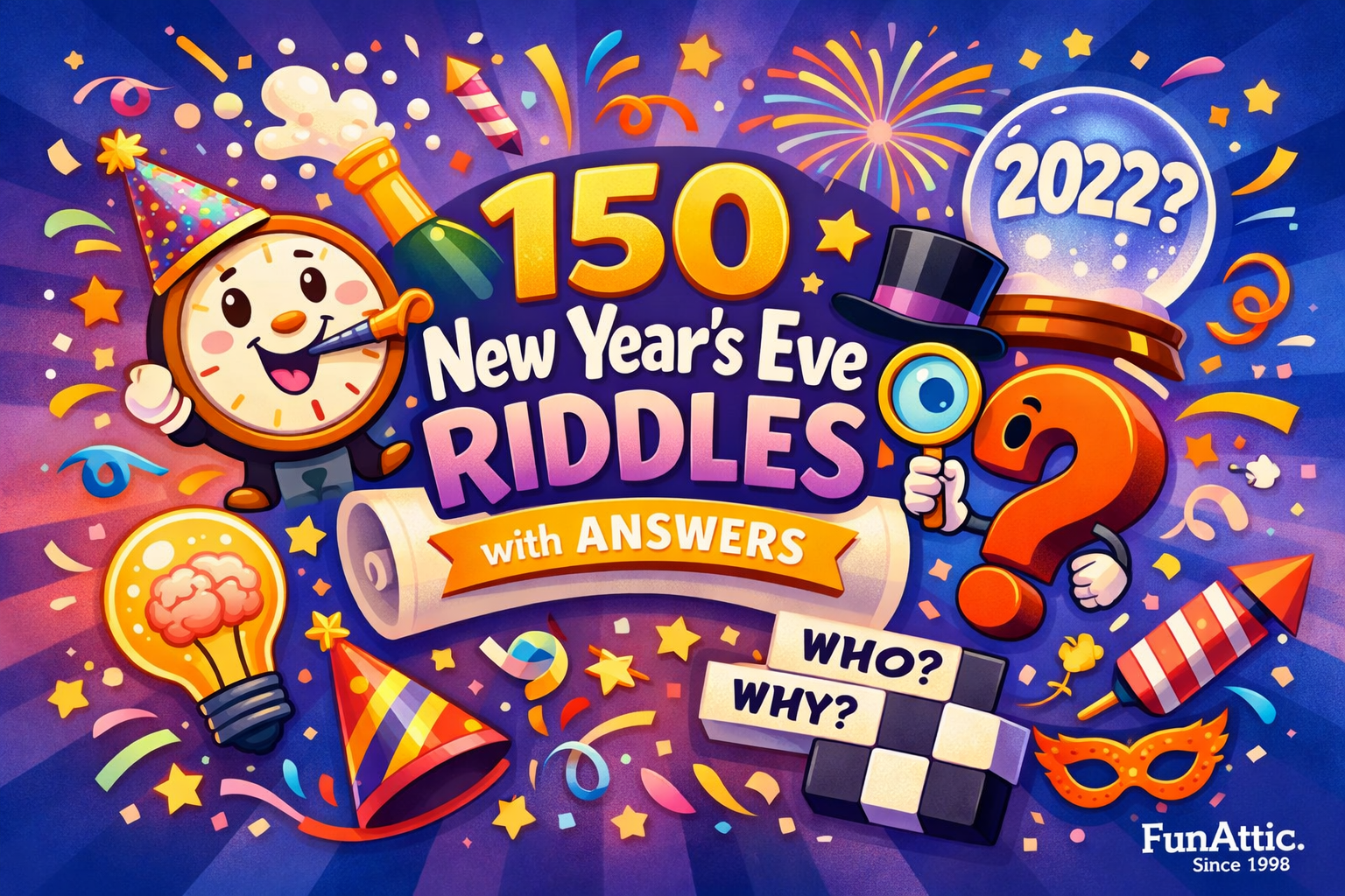 150 New Year’s Eve Riddles With Answers to Kick Off the Countdown ...
