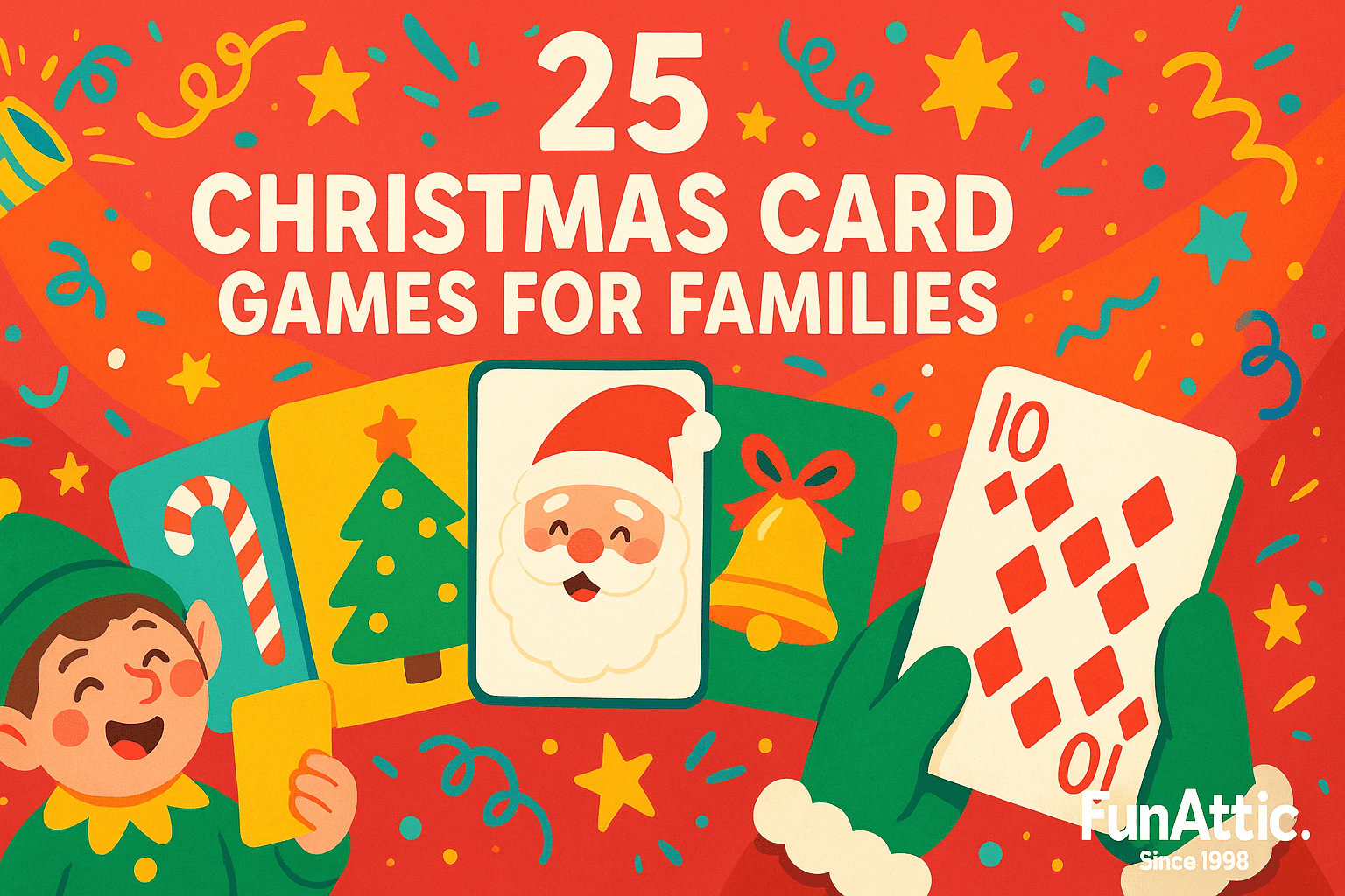 25 Christmas Card Games for Families (Easy, Cozy, and Competitive ...