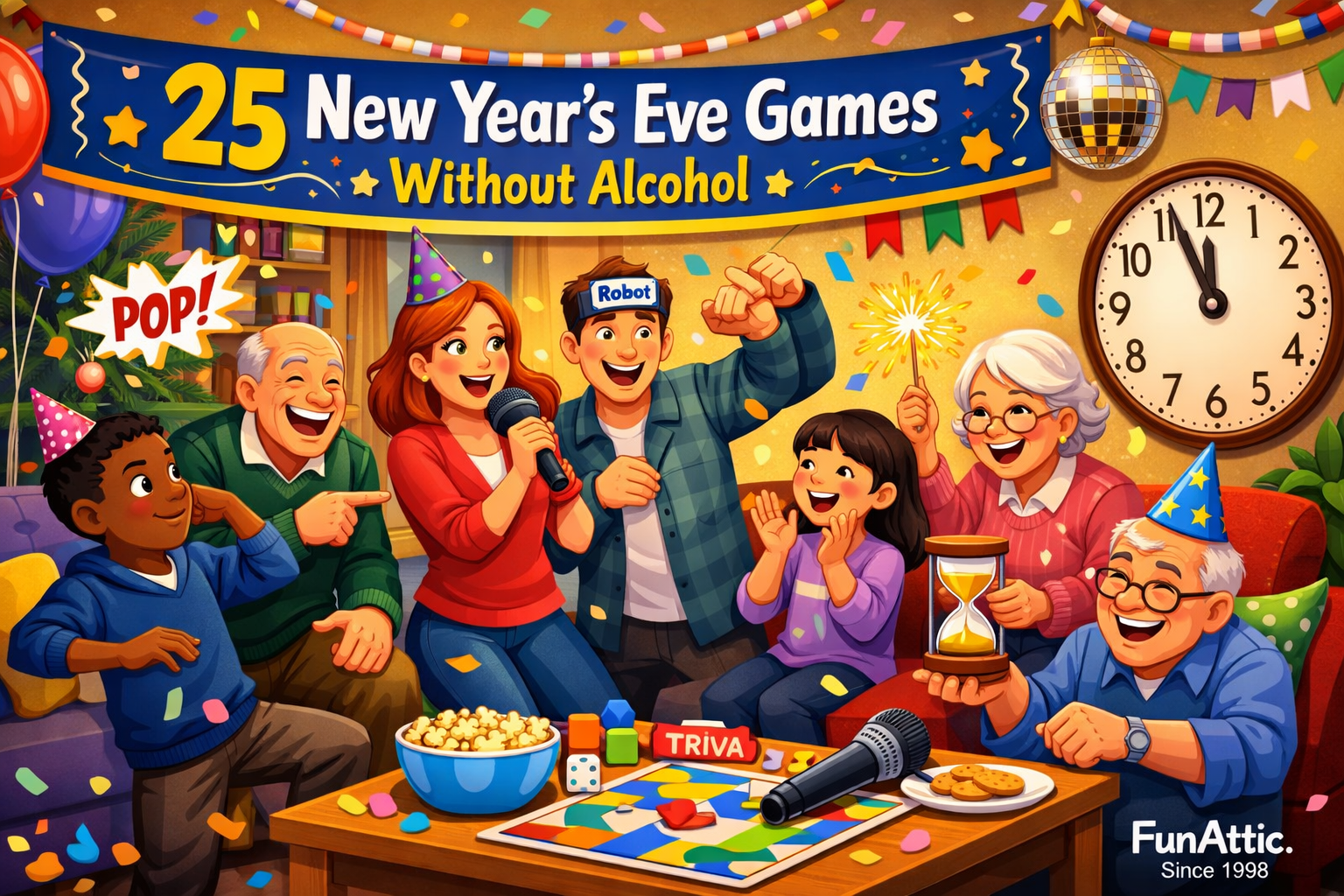 25 New Year’s Eve Games Without Alcohol That Are Still a Total Party ...