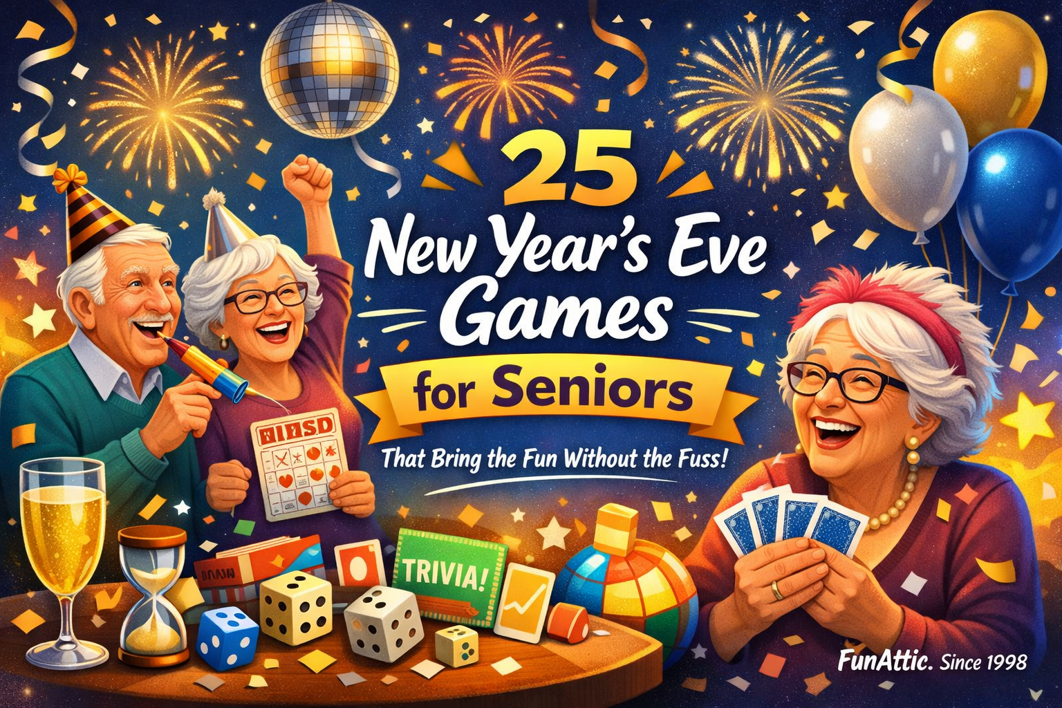 25 New Year’s Eve Games for Seniors - FunAttic – Spreading Fun Since 1998