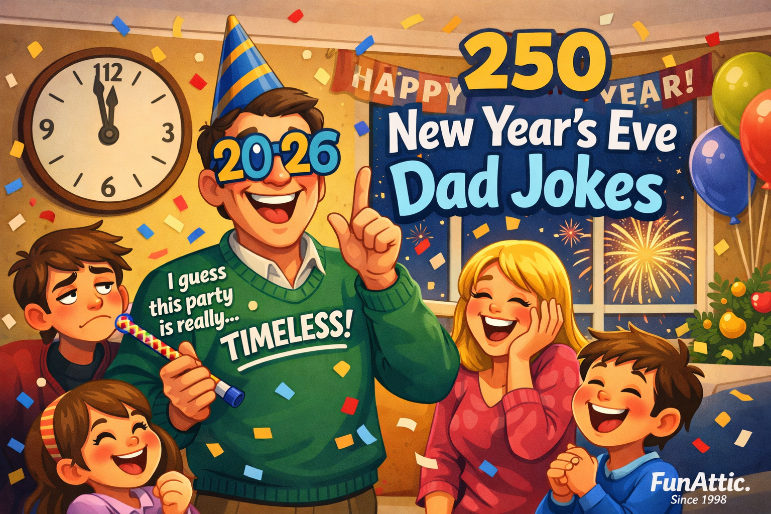250 New Year’s Eve Dad Jokes That Will Make Everyone Groan (In a Good ...