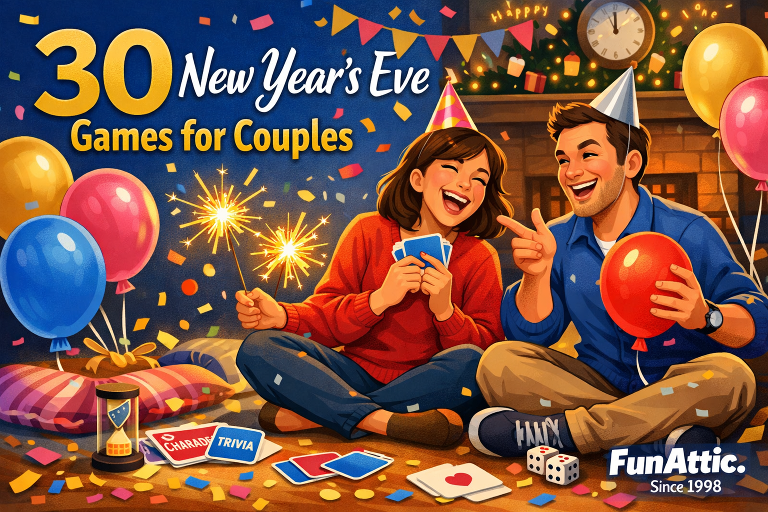 30 New Year’s Eve Games for Couples That Make Midnight Way More Fun ...