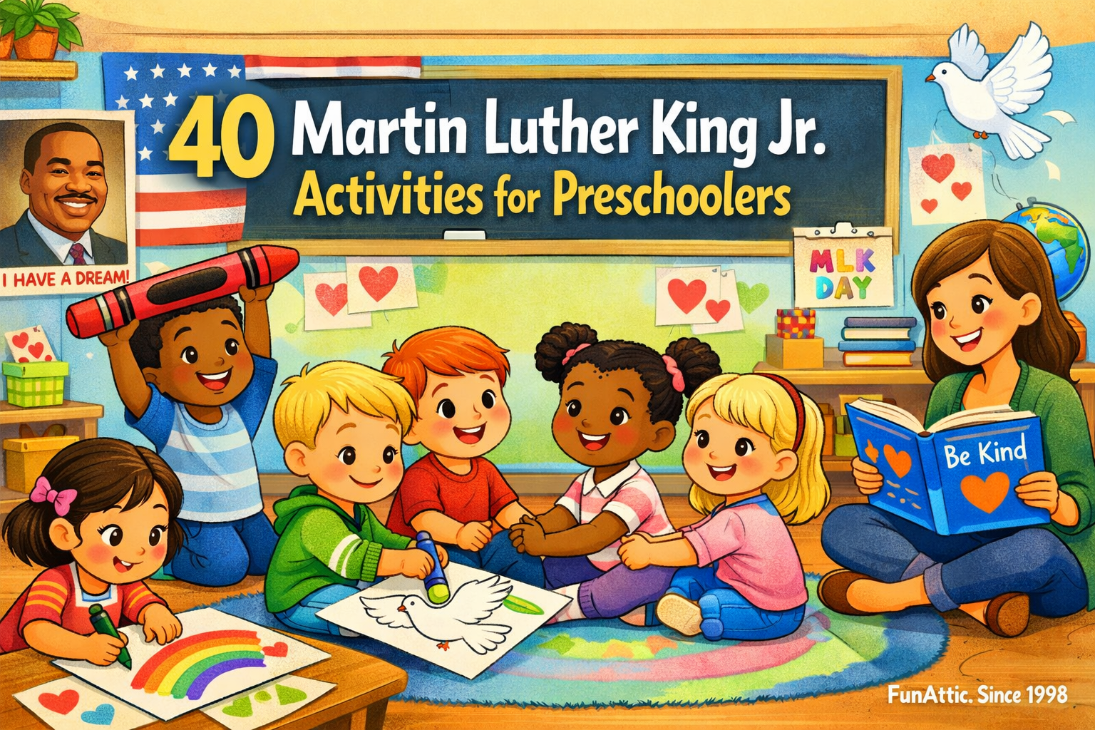 40 Martin Luther King Jr. Activities for Preschoolers That Teach Big ...
