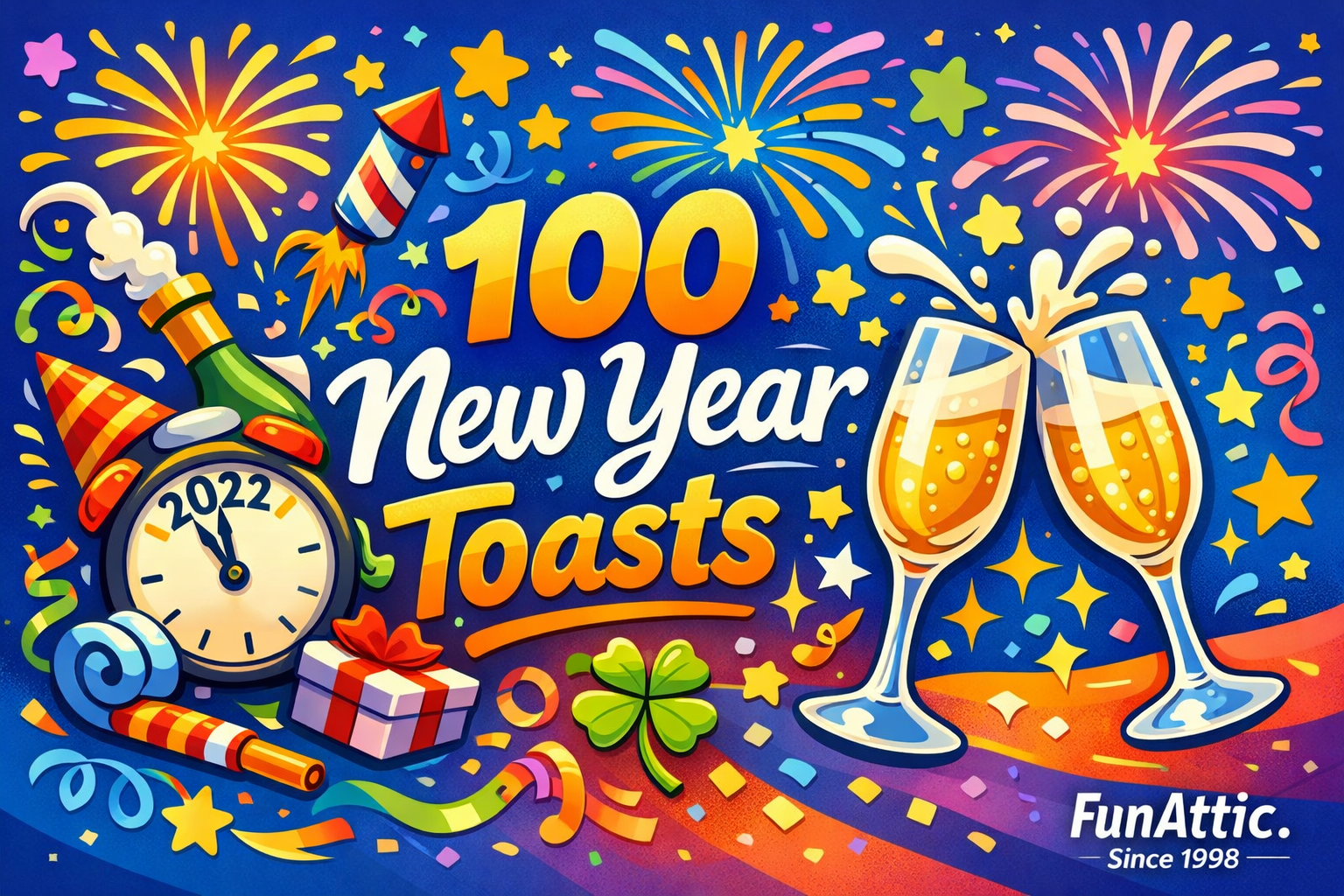 100 New Year Toasts That Deserve a Second Refill - FunAttic – Spreading ...
