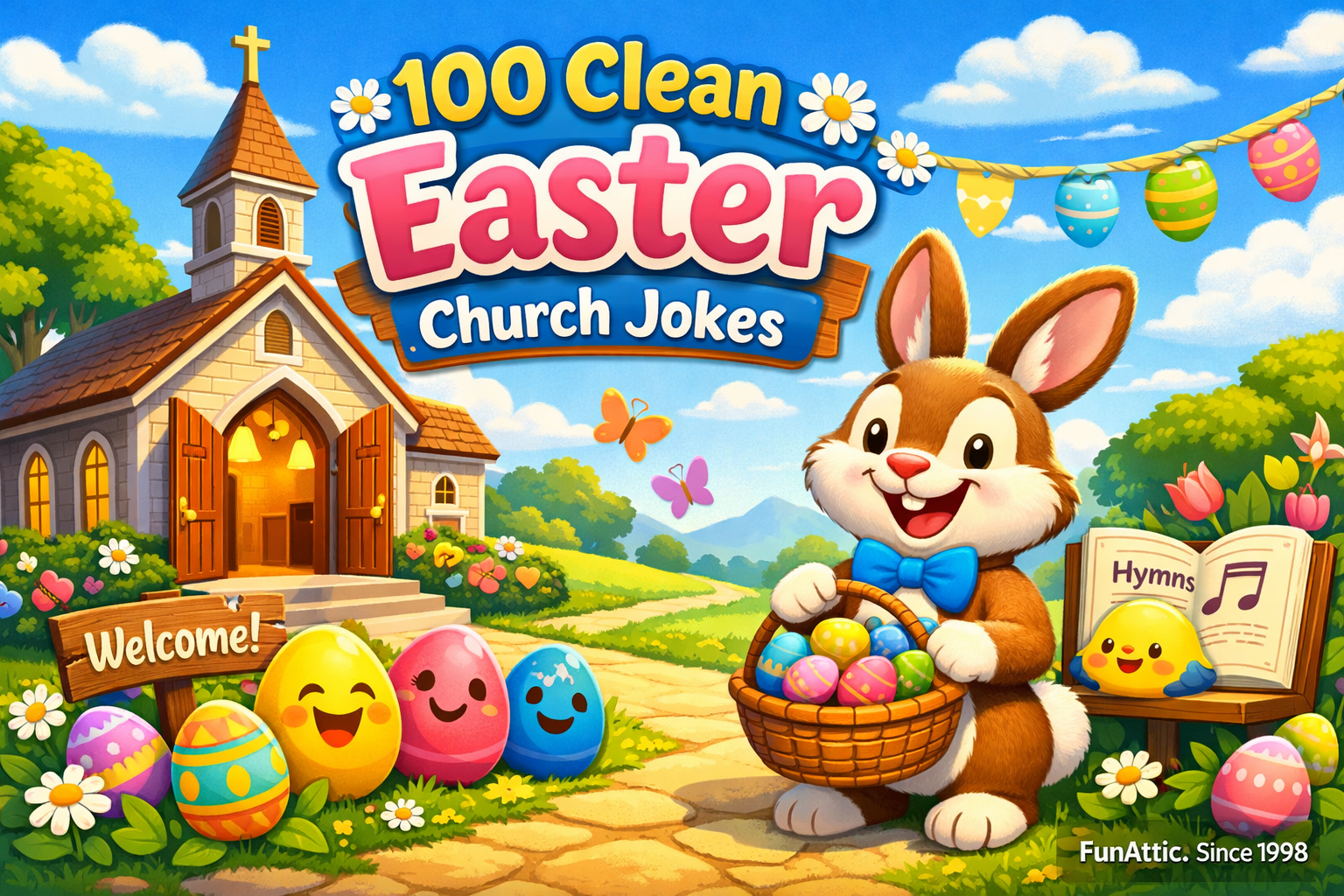 From Pews to Puns: 100 Clean Easter Church Jokes Everyone Loves ...
