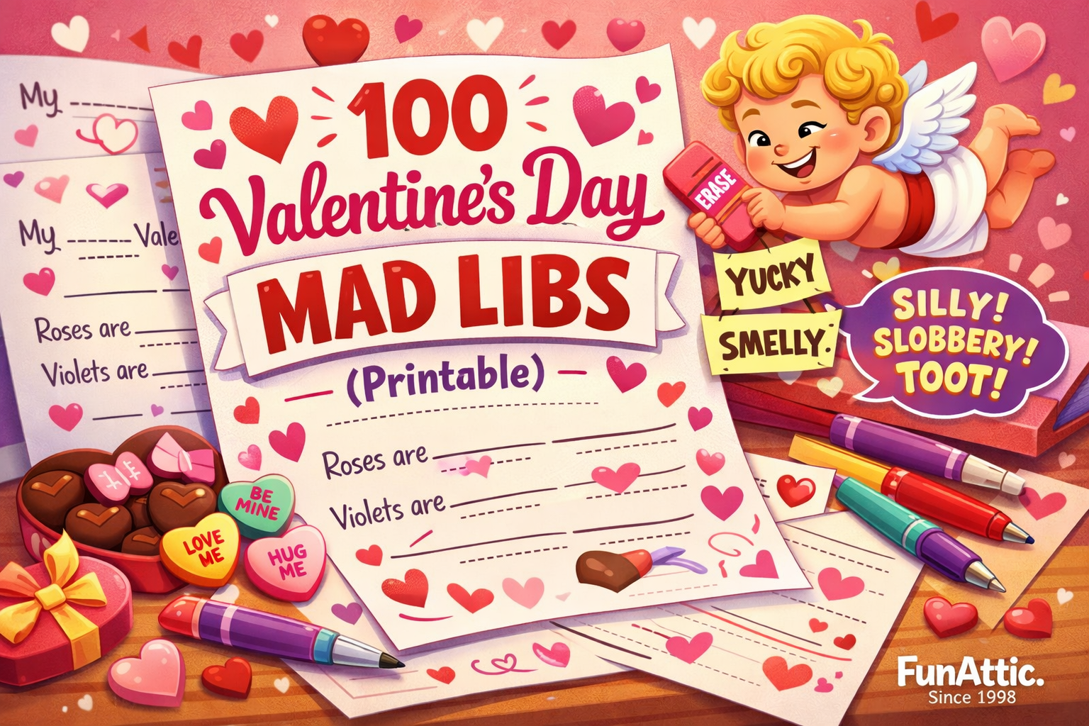100 Valentine’s Day Mad Libs Printable That’ll Make You Laugh, Blush ...