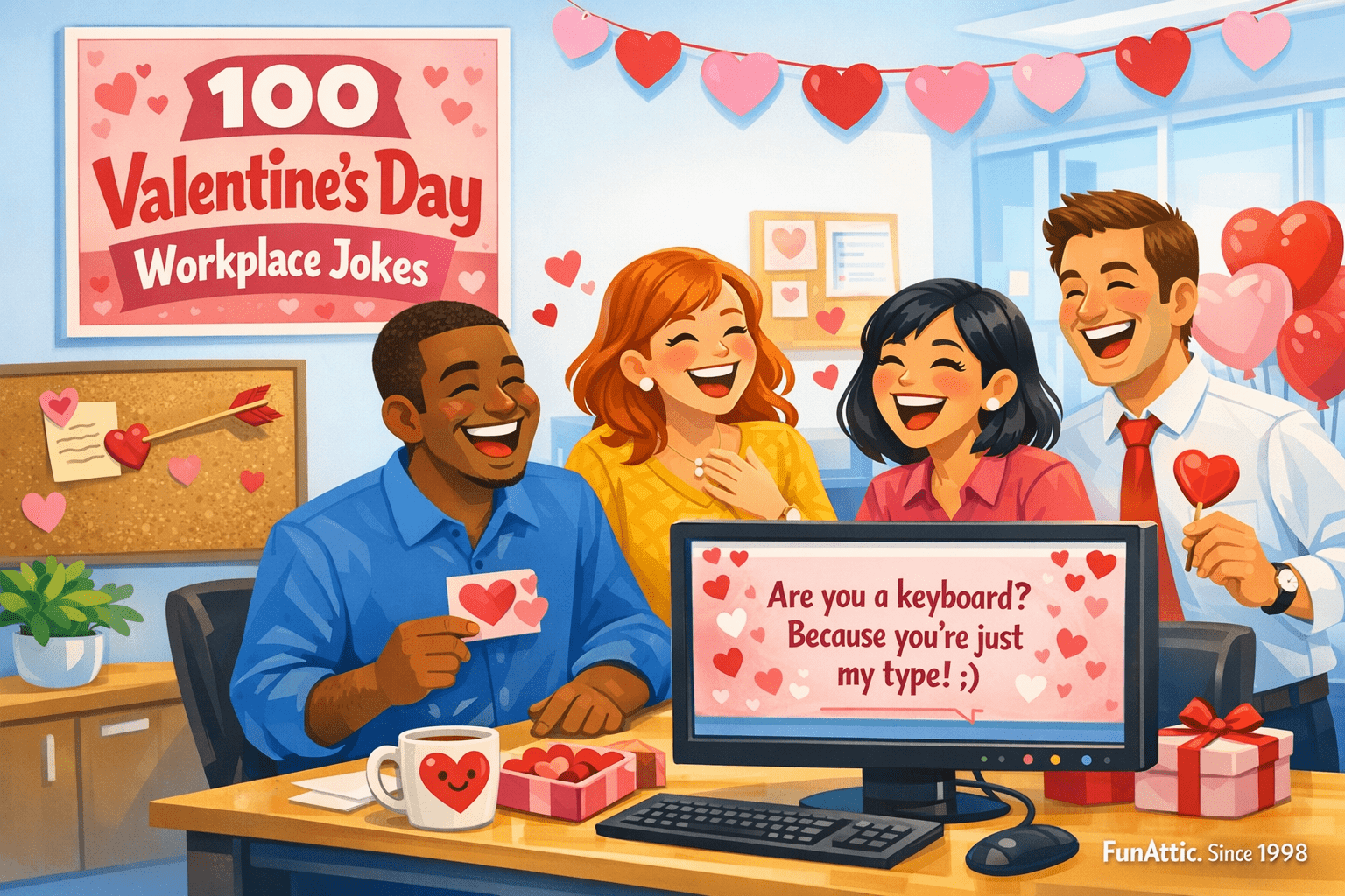 100 Valentine’s Day Workplace Jokes Perfect for Slack, Email, and ...