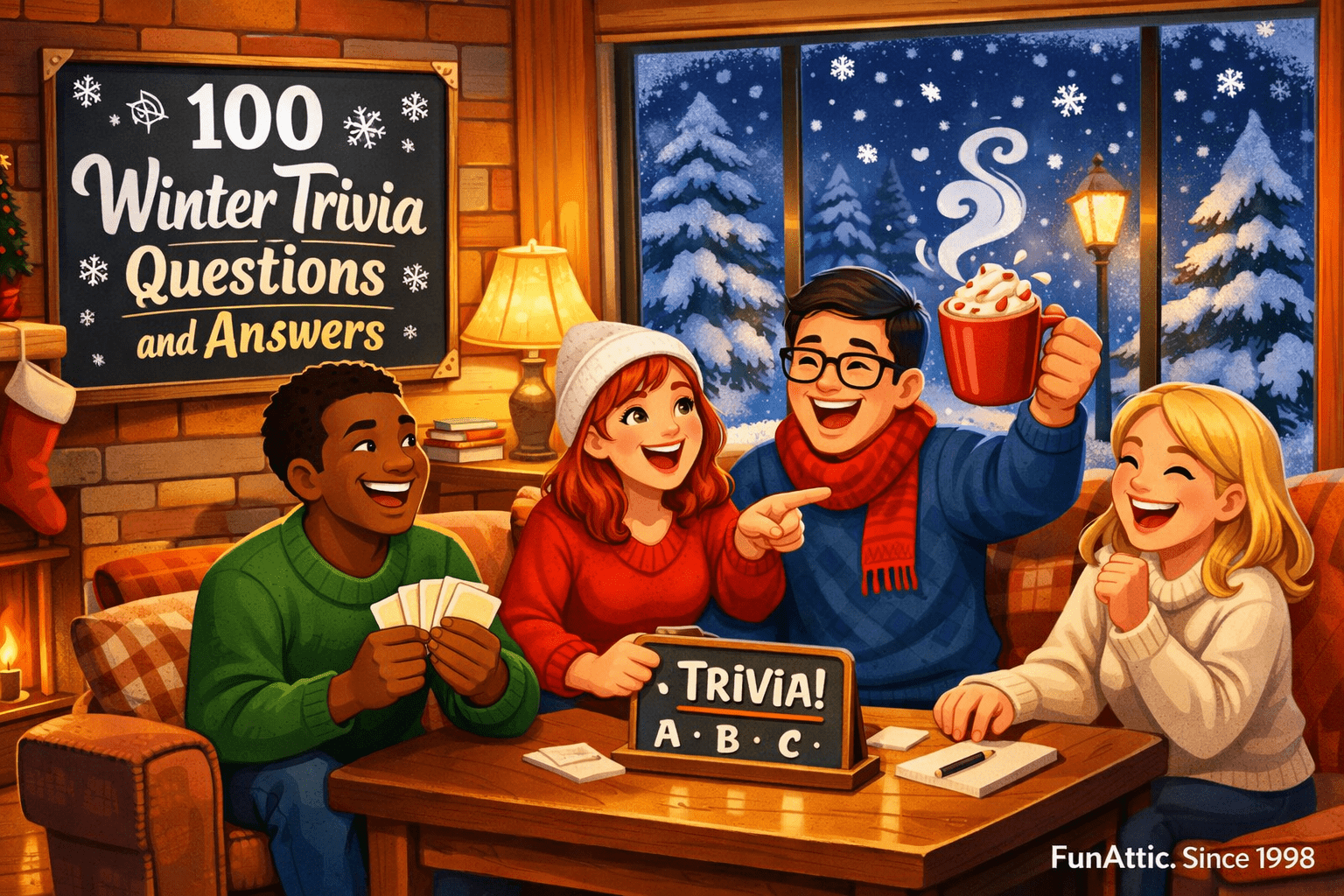 Cold Outside, Hot Trivia Inside: 100 Winter Trivia Questions and ...