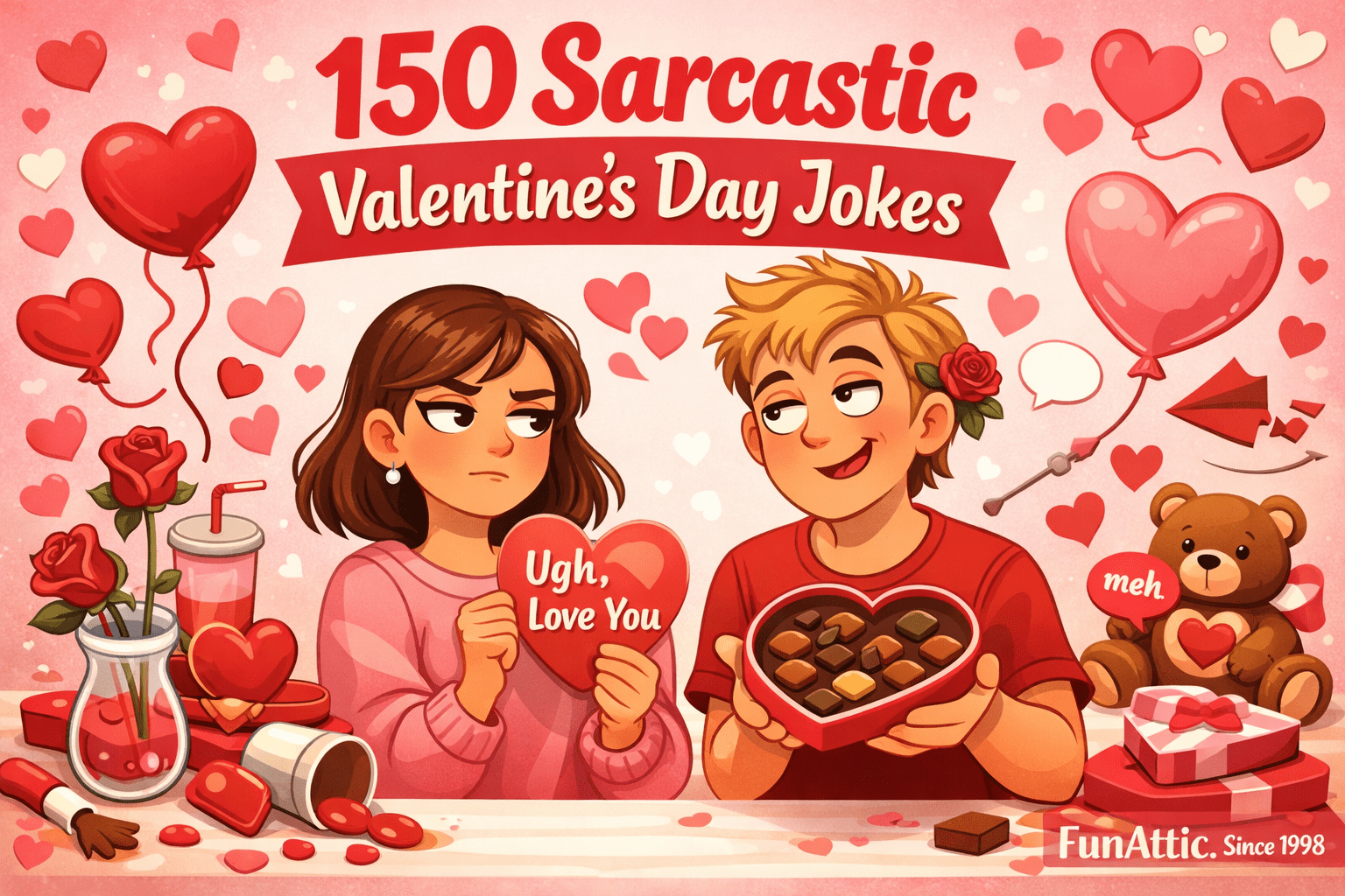 150 Sarcastic Valentine’s Day Jokes for Laughing Through the Love ...