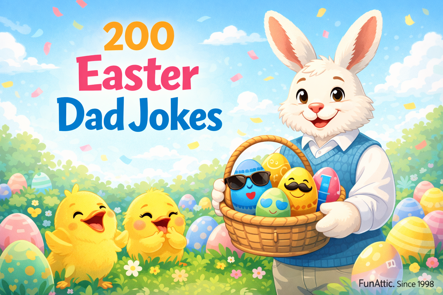 200 Egg-stra Funny Easter Dad Jokes for All Ages - FunAttic – Spreading ...