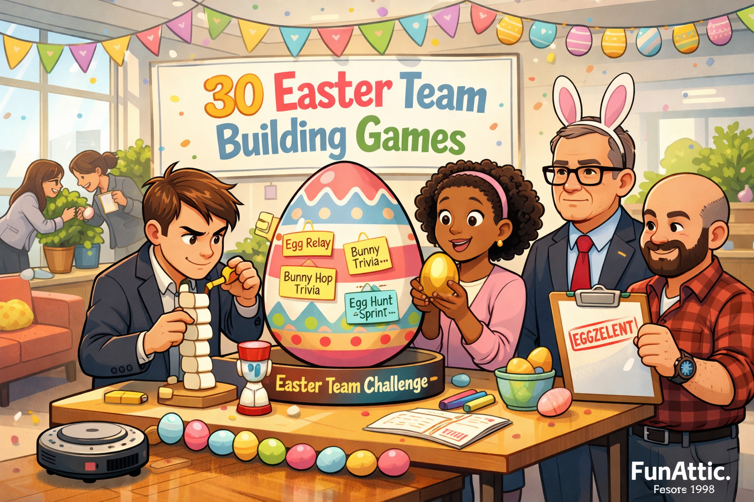 30 Easter Team Building Games: Big Bunny Energy, Zero Awkwardness ...