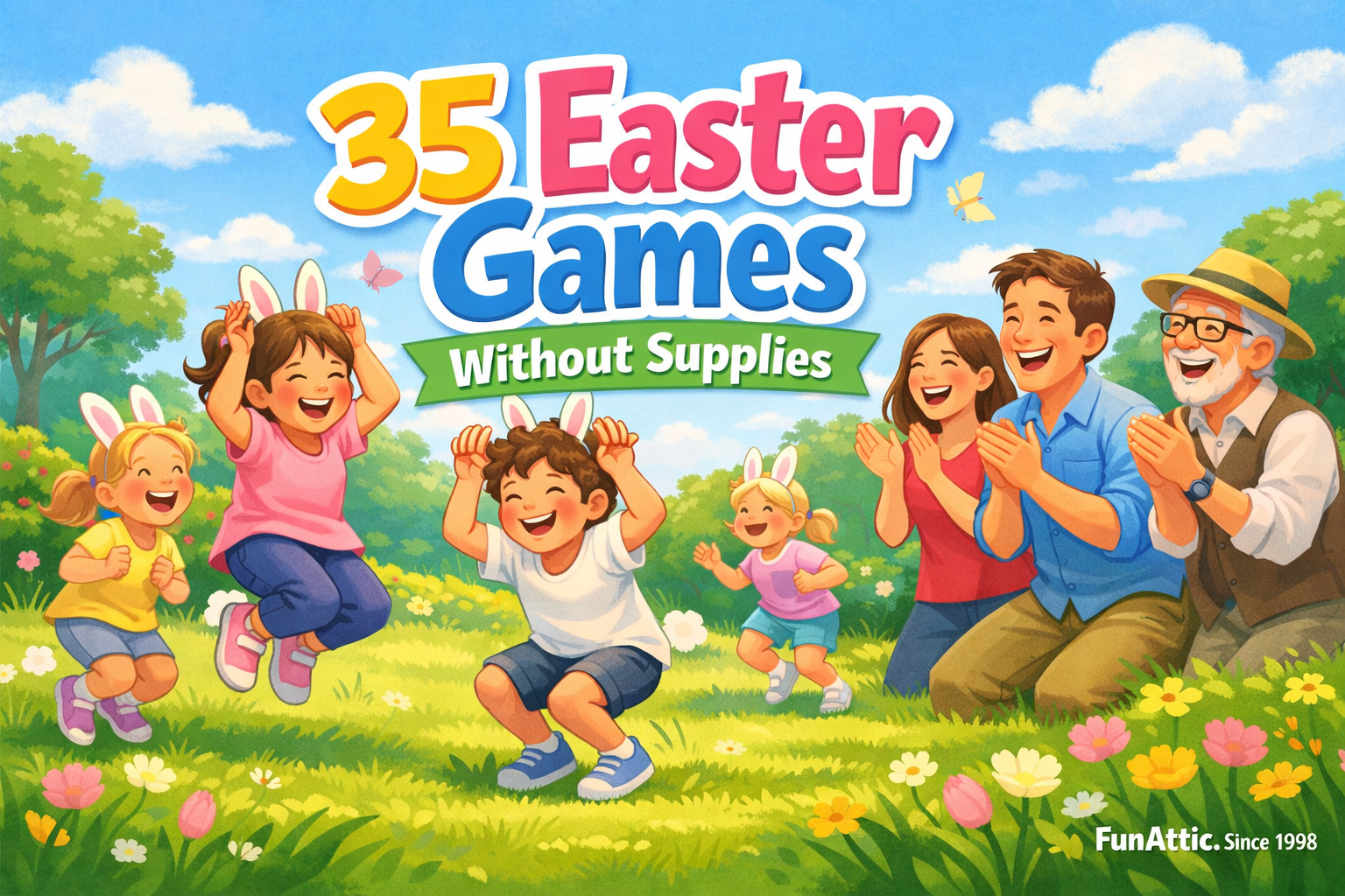 35 Easter Games Without Supplies for Instant Fun Anywhere - FunAttic ...