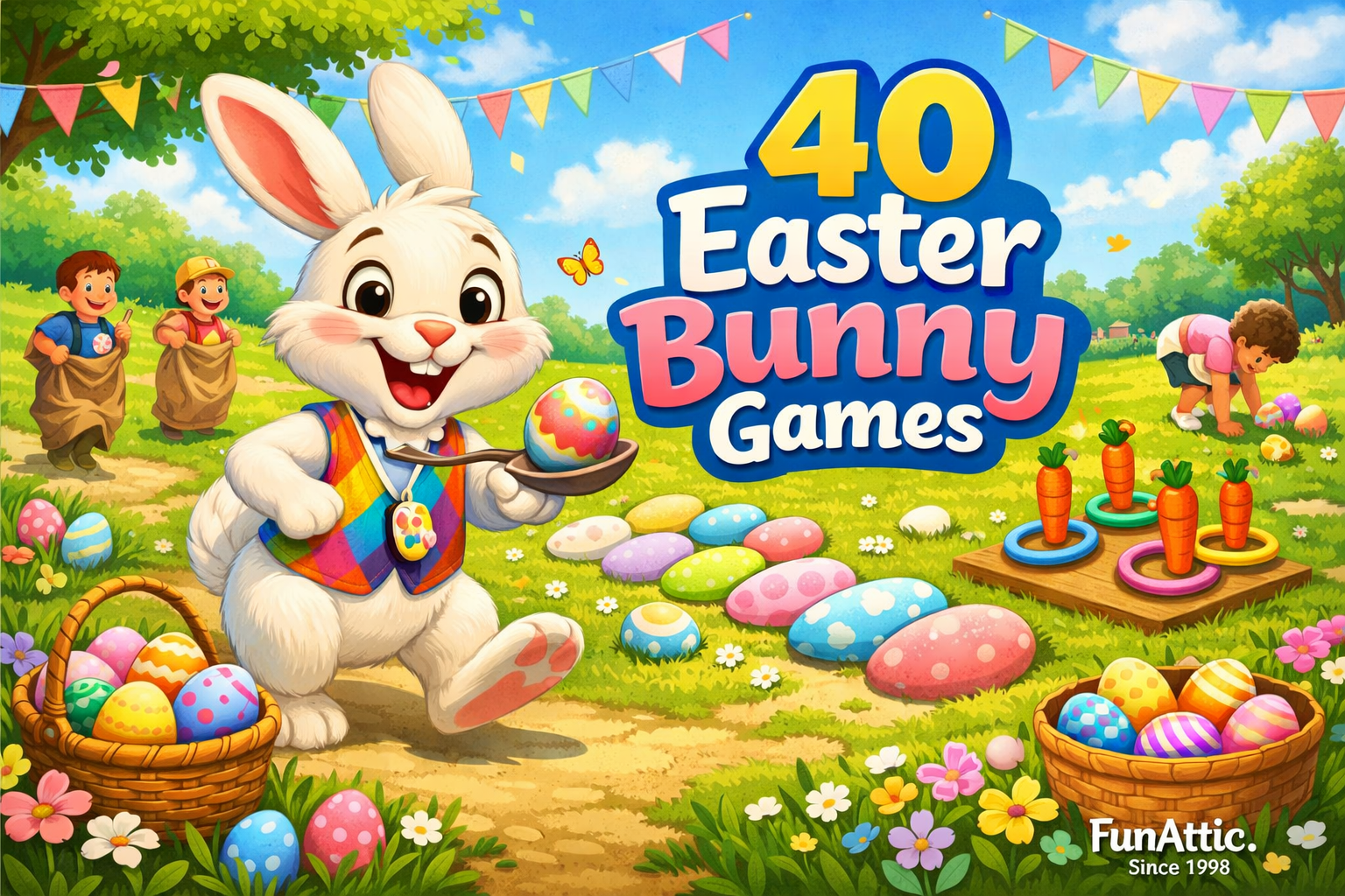 40 Easter Bunny Games for Egg-stra Fun and Giggles - FunAttic ...