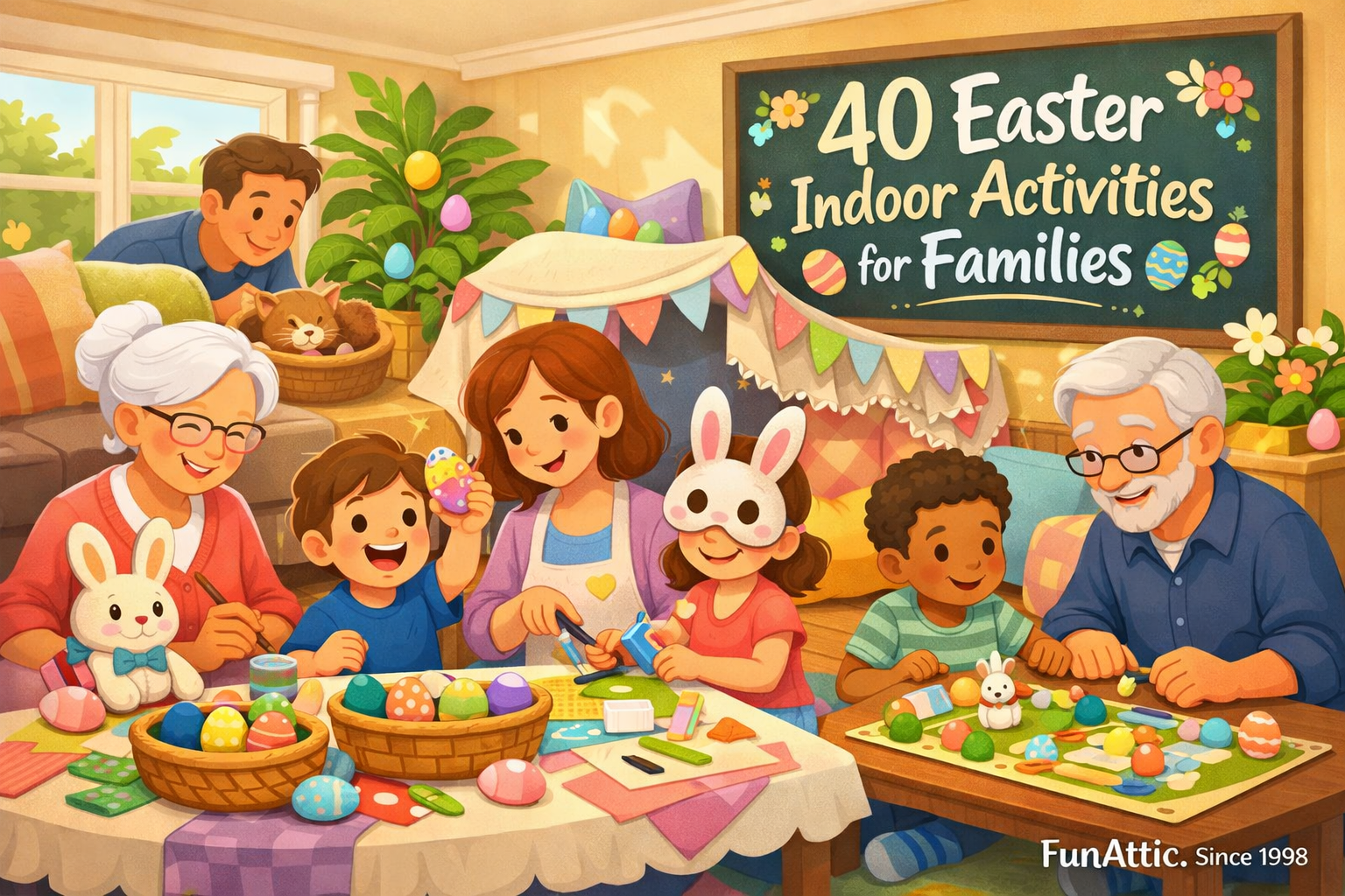 40 Easter Indoor Activities for Families That’ll Save Your Sanity ...