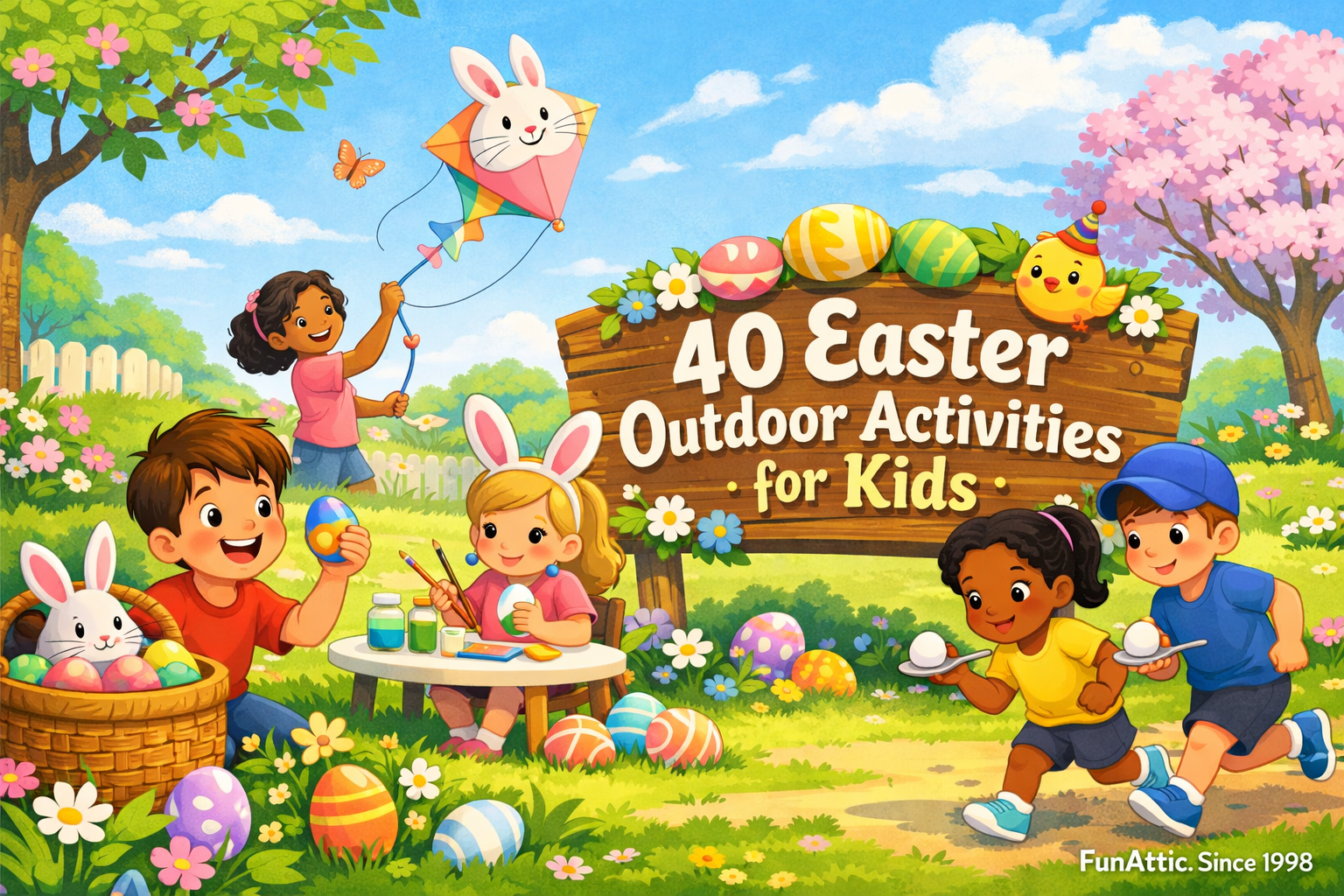 40 Easter Outdoor Activities for Kids That’ll Burn Sugar Faster Than ...