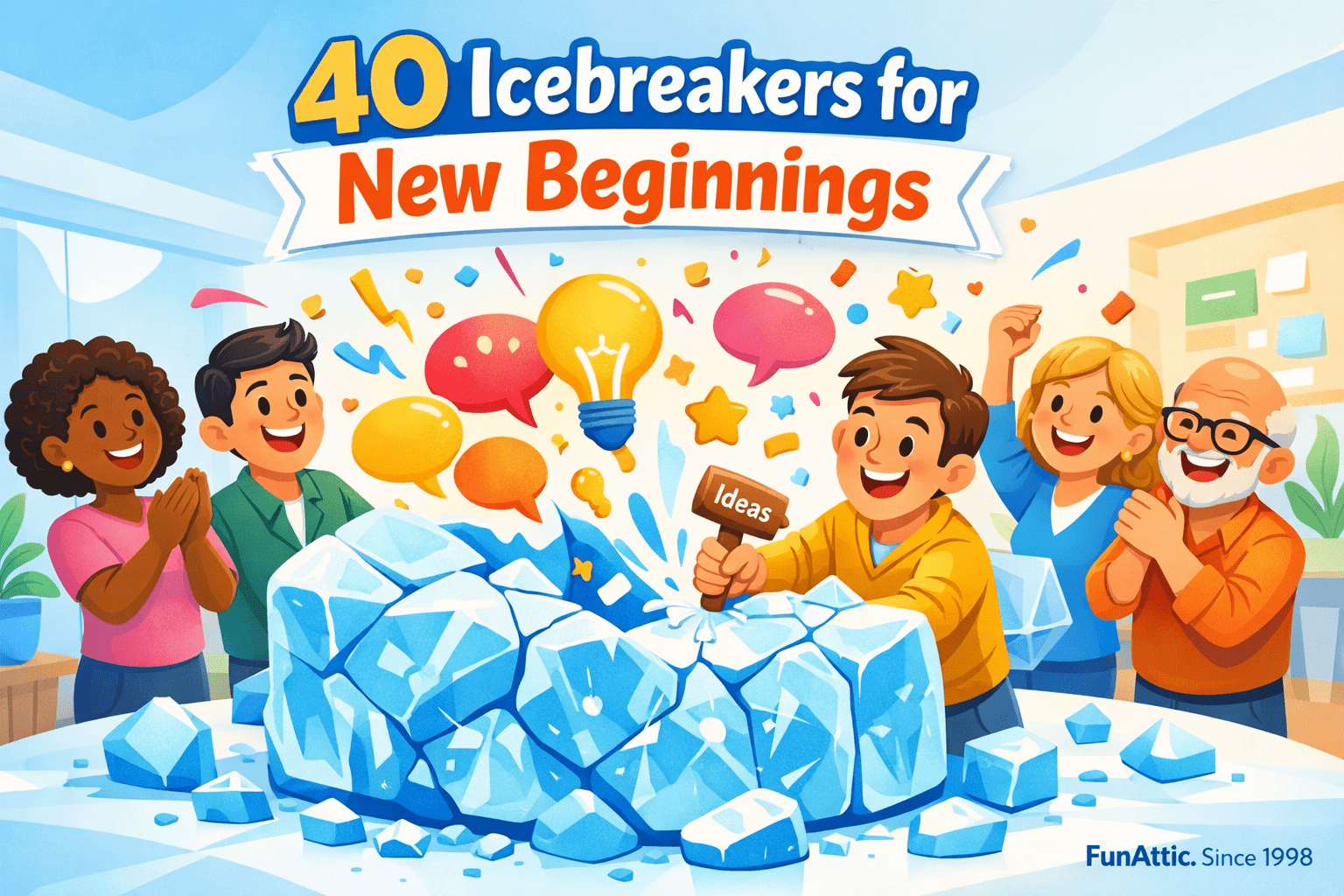 Fresh Start Energy: 40 Icebreakers for New Beginnings - FunAttic ...