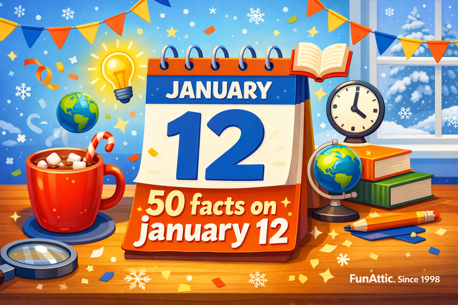 50 Facts on January 12 That’ll Make You Say “Wait, Really?” - FunAttic ...
