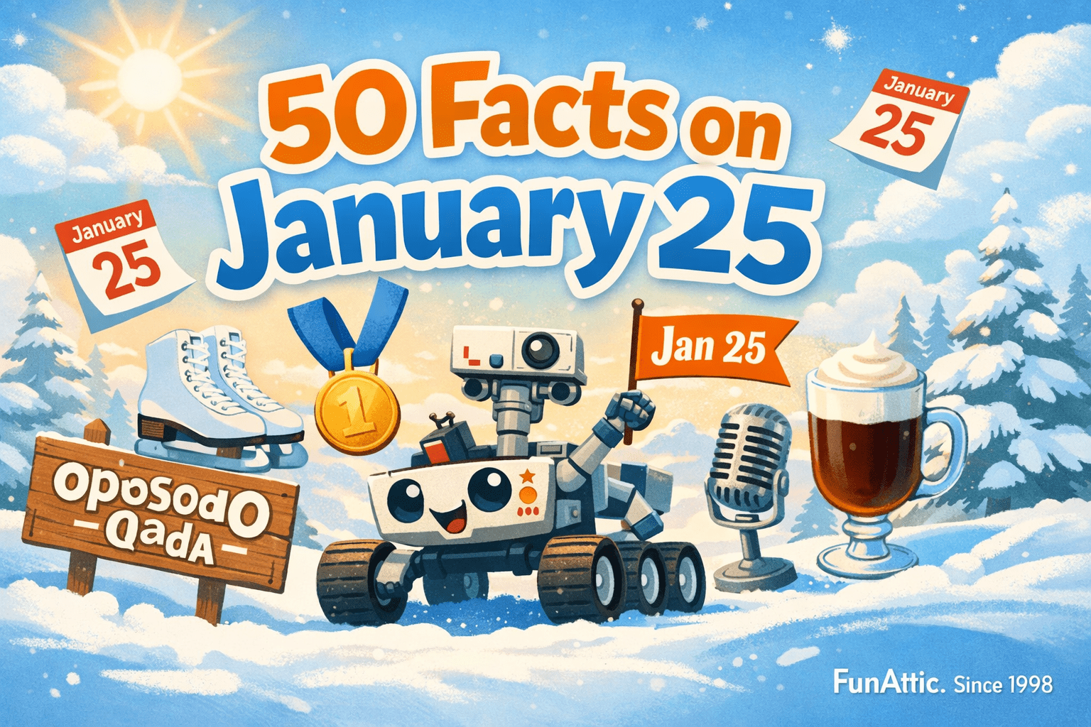 From Space to Snacks: Wild Facts on January 25 You’ll Love - FunAttic ...