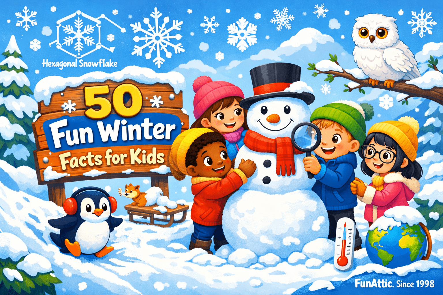 50 Fun Winter Facts for Kids to Learn, Laugh, and Stay Cozy - FunAttic ...
