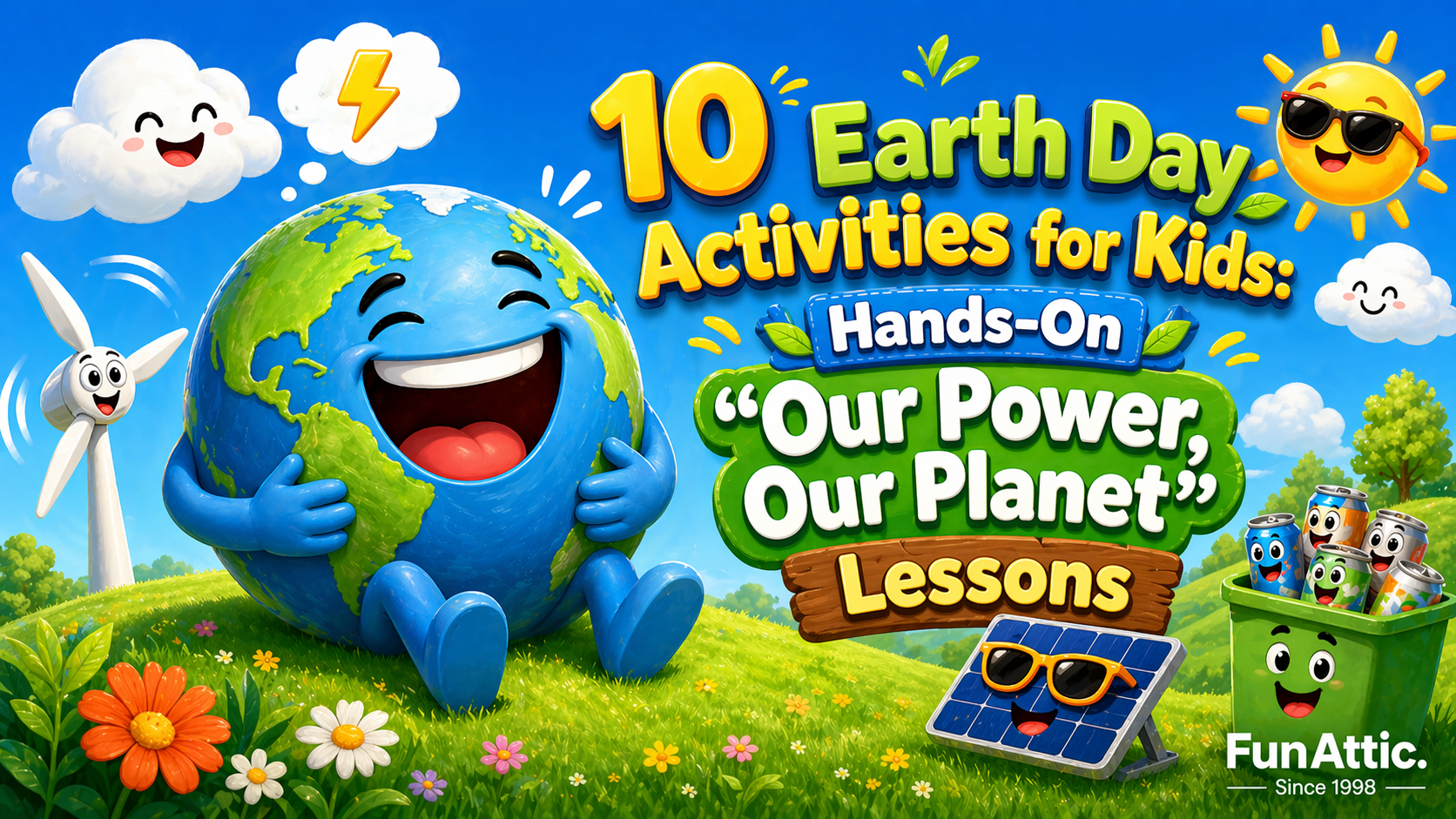 10 Earth Day Activities for Kids: Hands-On "Our Power, Our Planet ...