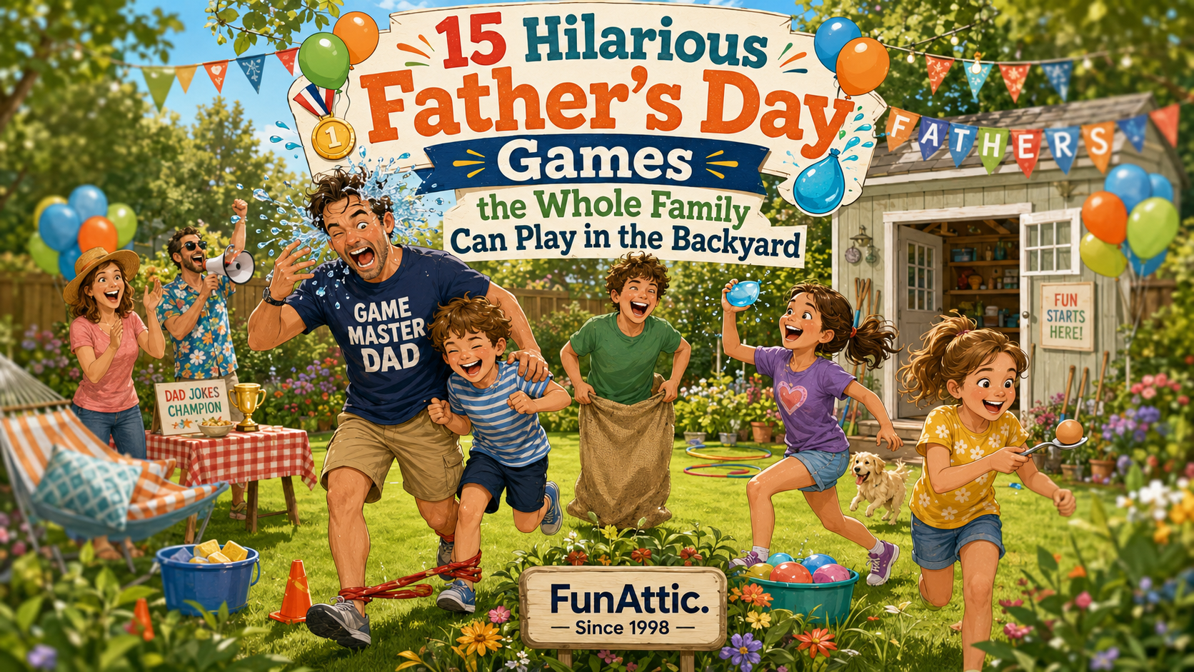 15 Hilarious Father’s Day Games the Whole Family Can Play in the ...